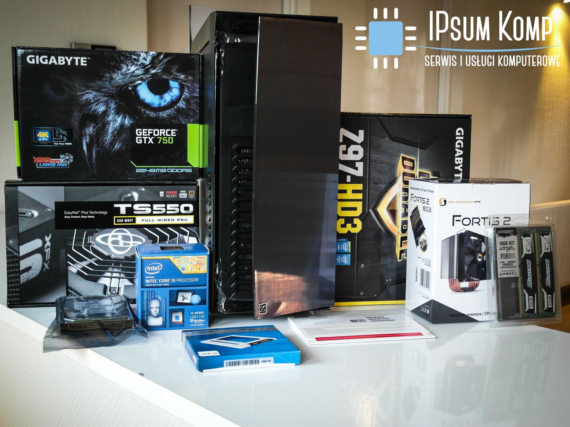 Składanie komputerów Toruń, zestawy komputerowe w Toruniu